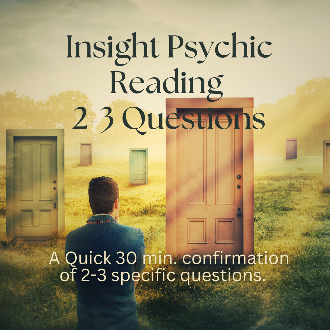 Insight Psychic Reading - 2-3 Questions – Smudge Metaphysical Spiritual ...
