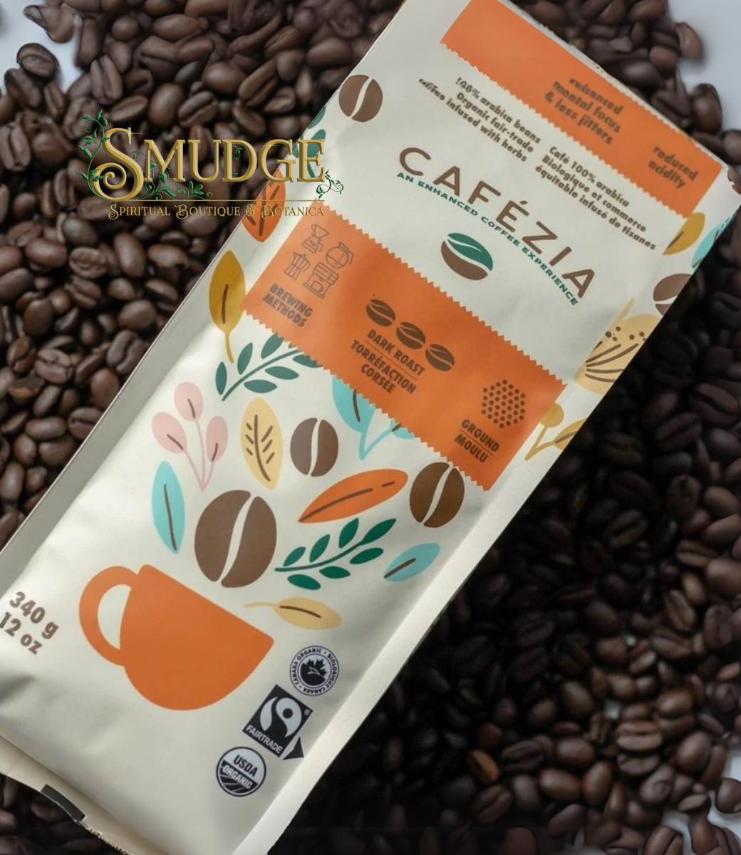 Cafézia Coffee - dark roast ground – Smudge Metaphysical Spiritual Boutique