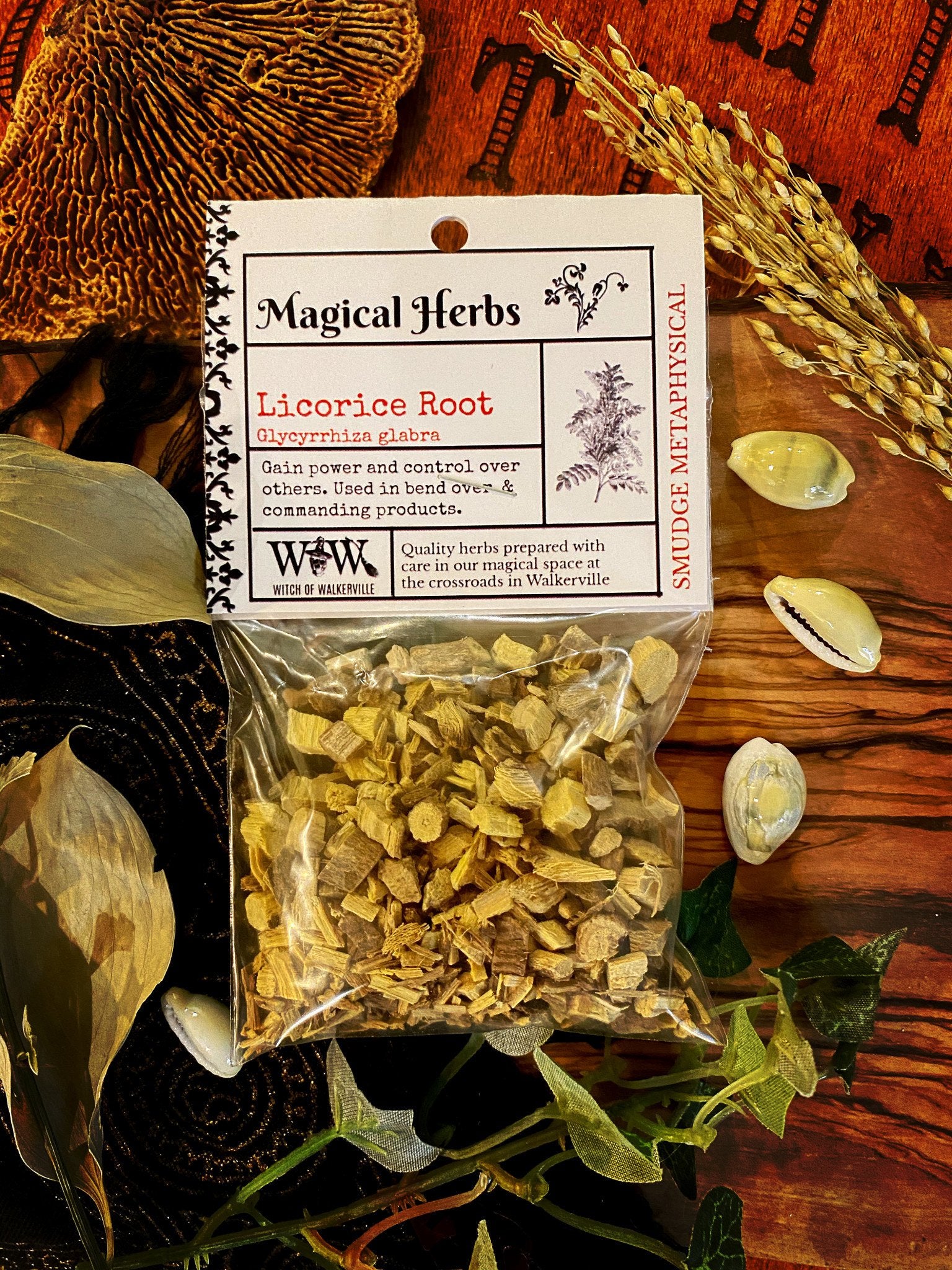 Licorice Root cut – Smudge Metaphysical Spiritual Boutique